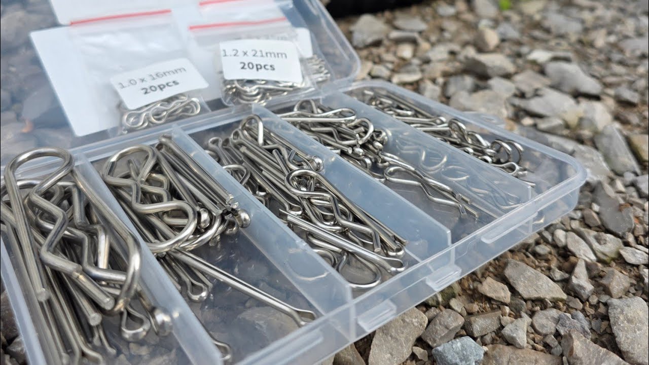 Cotter Pin Assortment Kit Review | 304 Stainless Steel Cotter Pins & R Clips for Hitch & Repair