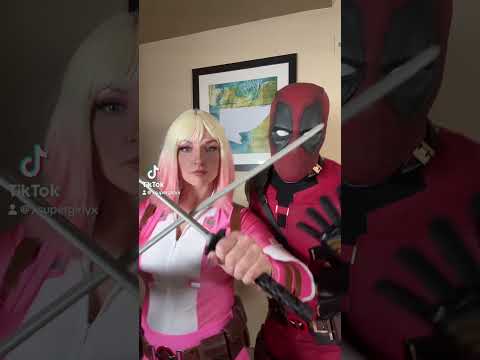 I have that effect on people. #cosplay #deadpool3 #marvel #gwenpool #partnersincrime