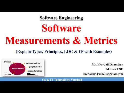 SE 33: Software Measurements & Metrics | LOC | FP with Examples #softwareengineering