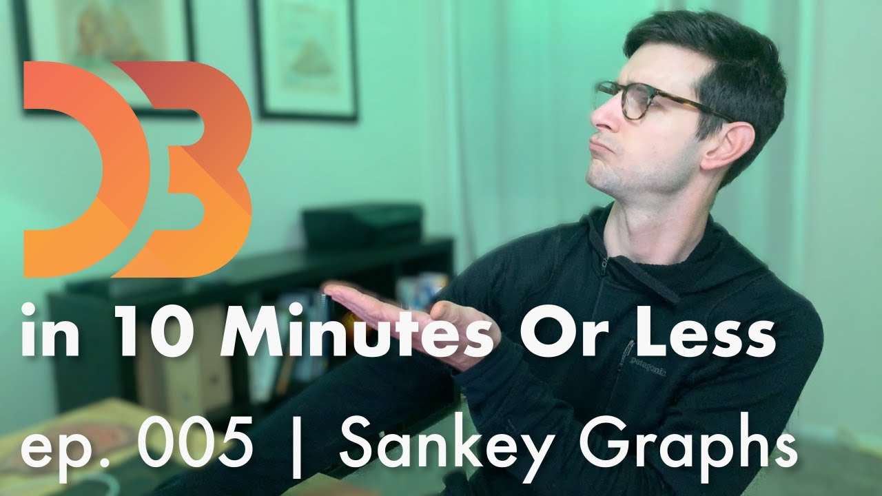 D3.js in 10 Minutes or Less | ep. 005 - Sankey Graphs