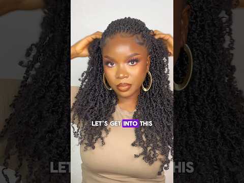 Install Crochet Mini Twist with me. #minitwist #crochethair #braidinspo2024 #hair #twiststyles