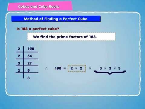 Method of Finding Perfect Cube