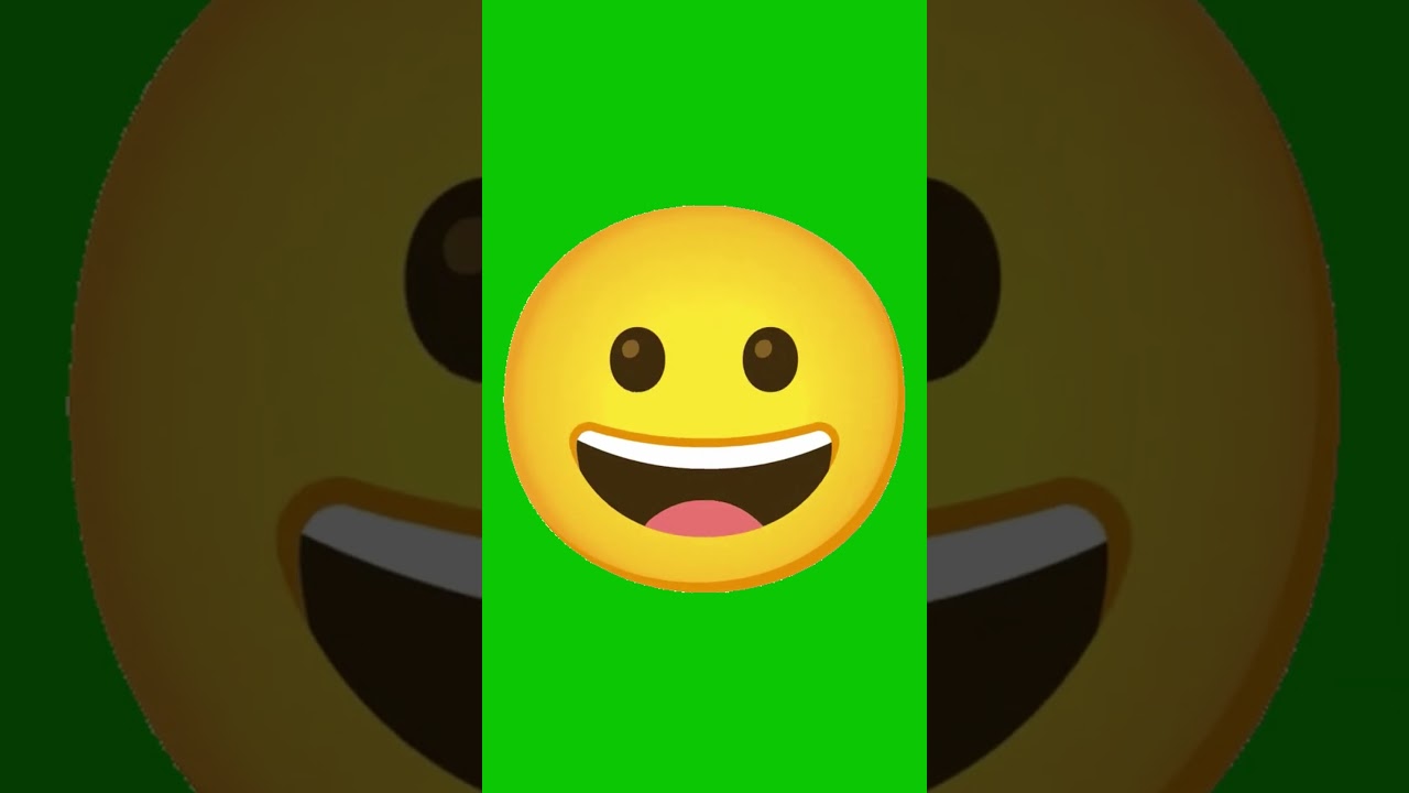 😀 Smile Emoji Animation Green Screen || Vfx Noob
