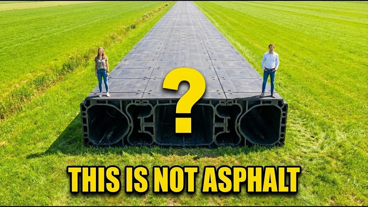 The Plastic Road - How the Dutch are Building Highways from Recycled Waste!