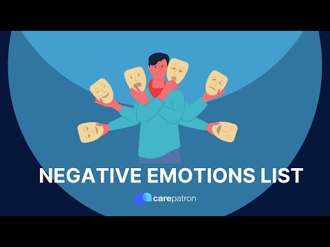 Negative Emotions List