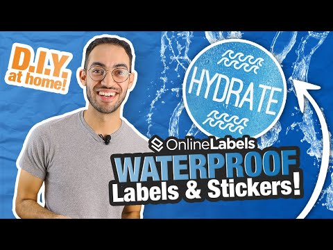 How To Waterproof Labels at Home + All Our Weatherproof Materials! | OnlineLabels