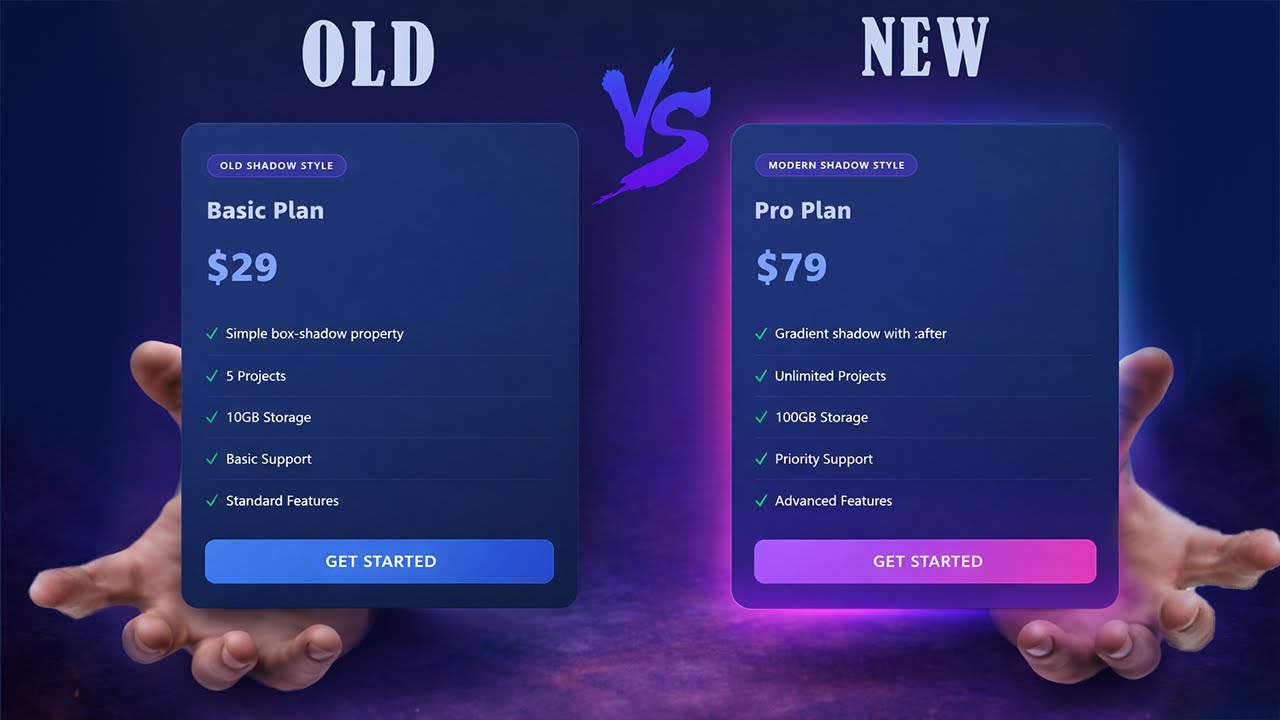 This CSS Trick Makes Your Shadows 10x Better! 🔥 Gradient Shadow Tutorial