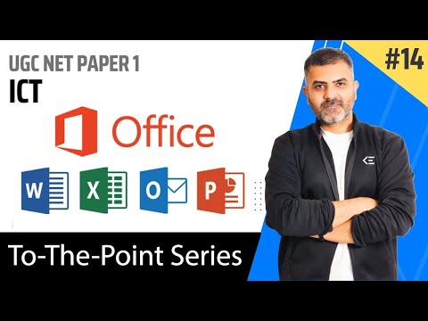 14. MS Office Suite - ICT - UGC NET Paper 1 - Bharat Kumar Video Lecture - Crash Course for UGC ...