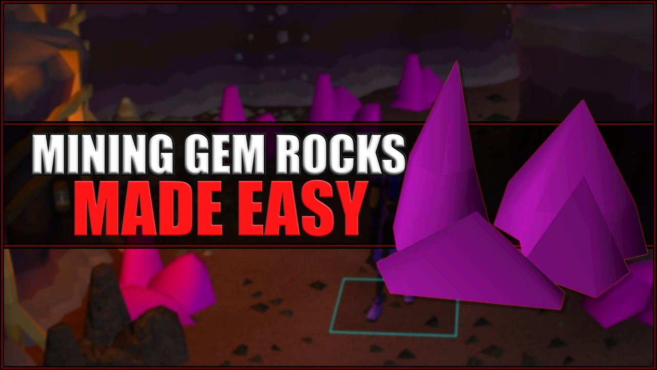 Quick Guide to Mining Gem Rocks in OSRS