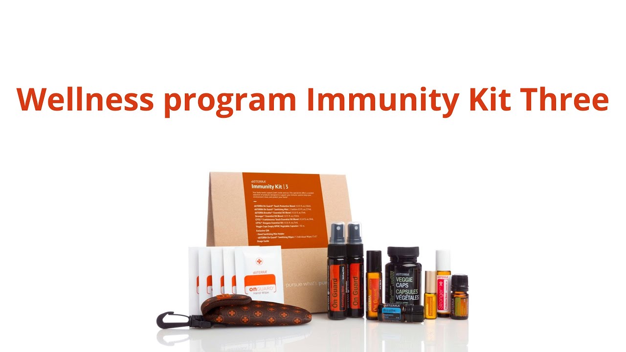 Immunity wellness program kit 3
