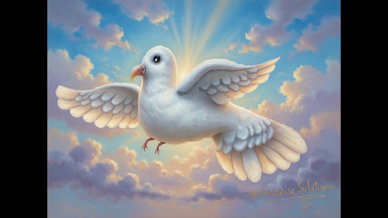 How To Draw a Bird With OPEN WINGS