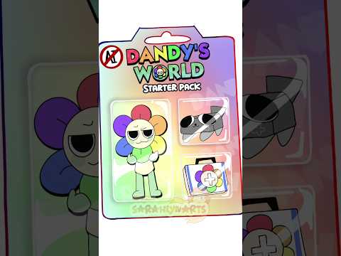 Dandys World Main Toons Starter Pack🎉 // #dandysworld #animation #shorts #roblox