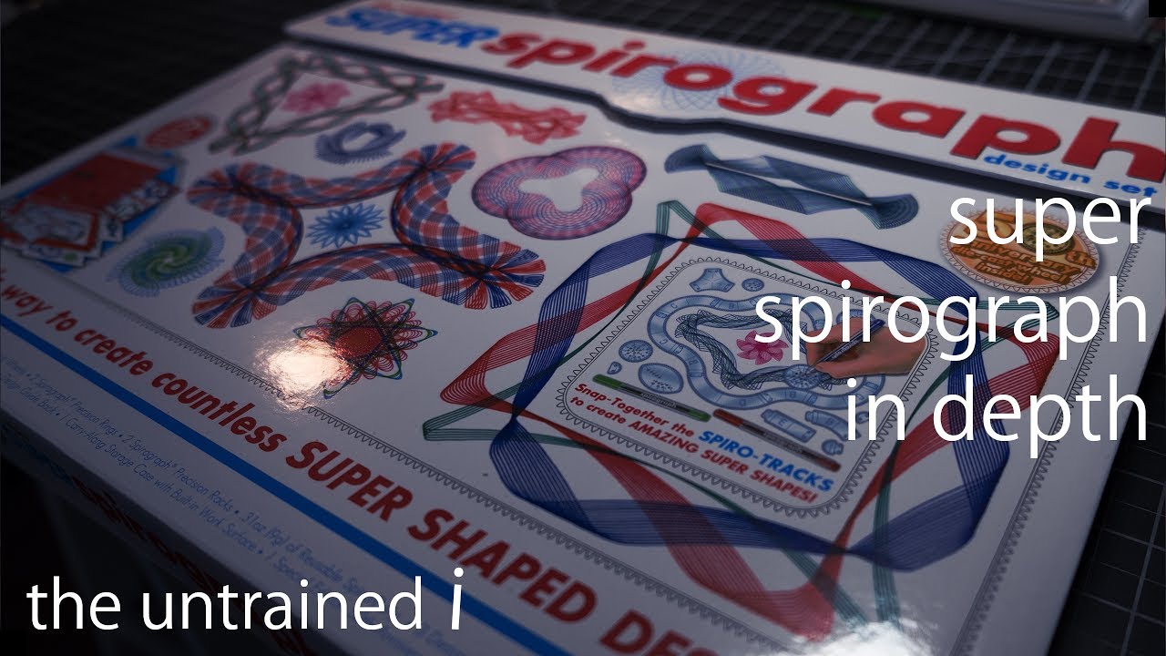 Super Spirograph Design Set in depth experience.