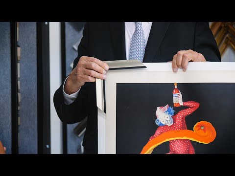 How do you frame original vintage posters?