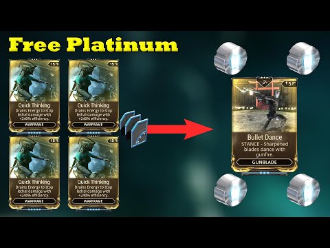 Warframe | Easy FREE Platinum | Mod Transmutation Guide