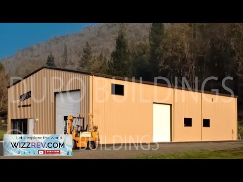 DuroBEAM Steel 50'x100'x16' Metal Building Workshop Storage Made To Order DiRECT Review