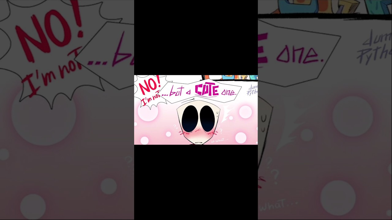 Zooble draws Gangle. #theamazingdigitalcircus #comicdub #gangle #zooble #digitalcircus #tadc