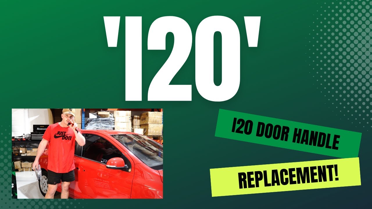 Hyundai I20 Exterior Door Handle Removal and Replacement Tutorial