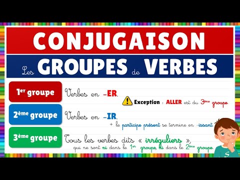 Les groupes de verbes de la conjugaison || Français