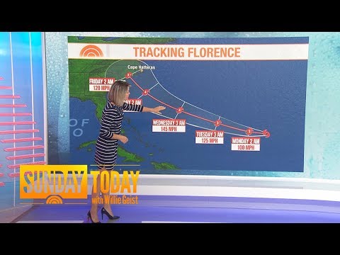 Tropical Storm Florence Strengthens As It Moves Toward The East Coast | Sunday TODAY