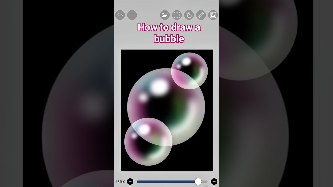 how to draw a bubble #ibispaintx #art #drawing #tutorial #digitalart #foryou #ibispaint