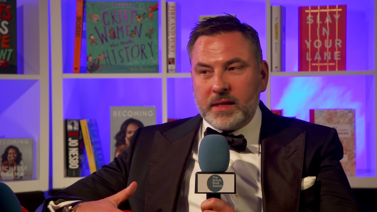 David Walliams Celebrates Winning Childrens Fiction Book Of The Year ...