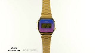 Casio Vintage A168WERG-2AEF - Iconic Watch • Watchard.com