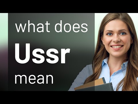 Ussr β meaning of USSR