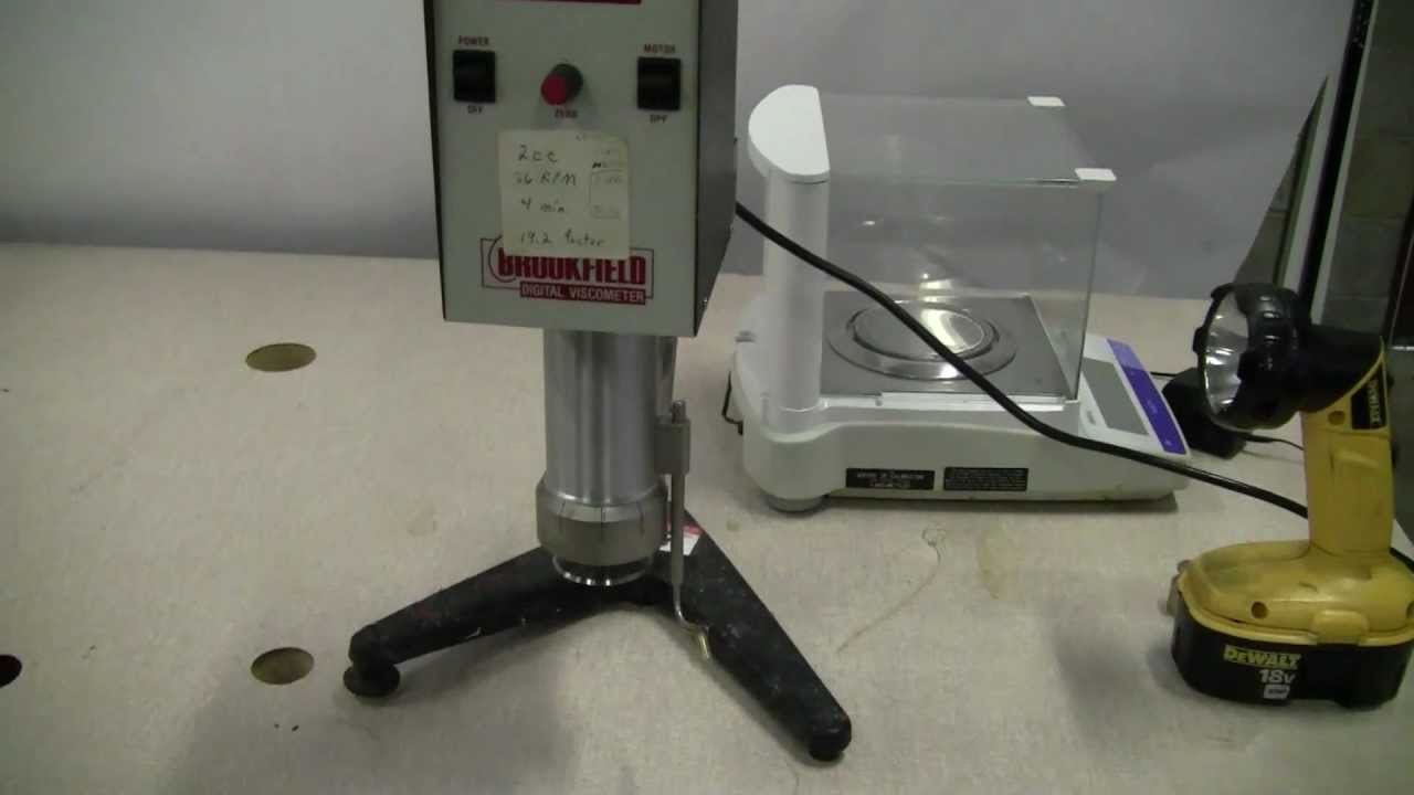 Brookfield Engineering  Viscometer Model RVDV