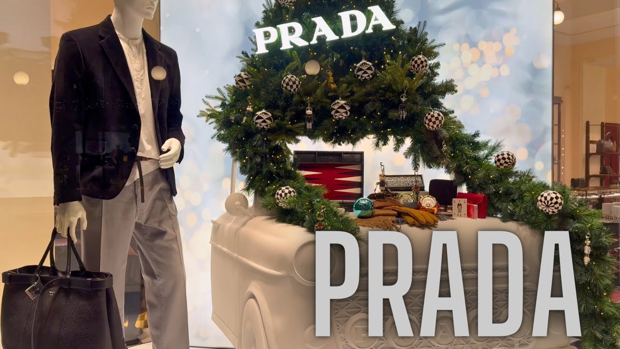 Milan’s Luxury Shopping Paradise | Prada Flagship Tour, Designer Stores & Stunning Window Displays