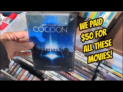 MEDIA QUEST - EPSIODE 31: LIVE UNBOXING A LOT OF DVDS WE PAID $50 FOR. WAS IT WORTH IT?