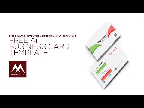 Free Illustrator Business Card Template