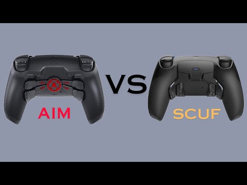 Aim PS5 Controller Vs Scuff Reflex Pro PS5 Controller