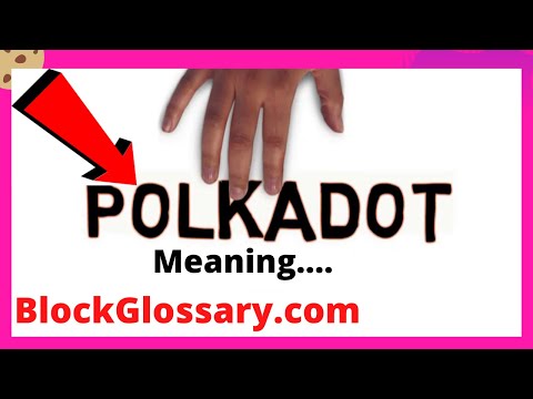 Polkadot Meaning - Crypto Dictionary #Shorts Pt15|| Crypto Terminology