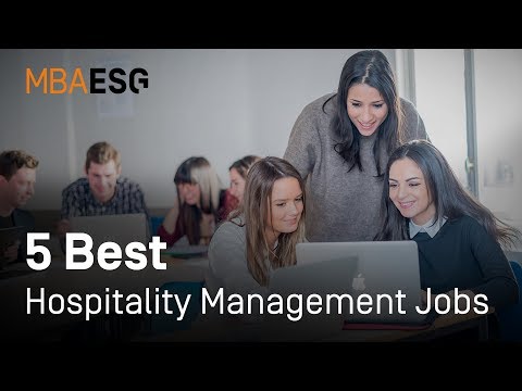 5 Best Jobs for Hospitality Management Graduates
