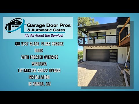 CHI 2147 Garage Door & LiftMaster 98022 Opener Installation in Orinda, CA | Garage Door Pros