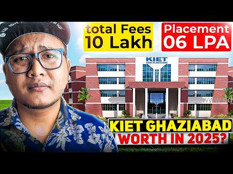 KIET Worth in 2025? π€ Placements, Fees, Hostel & Campus Life | Honest Review