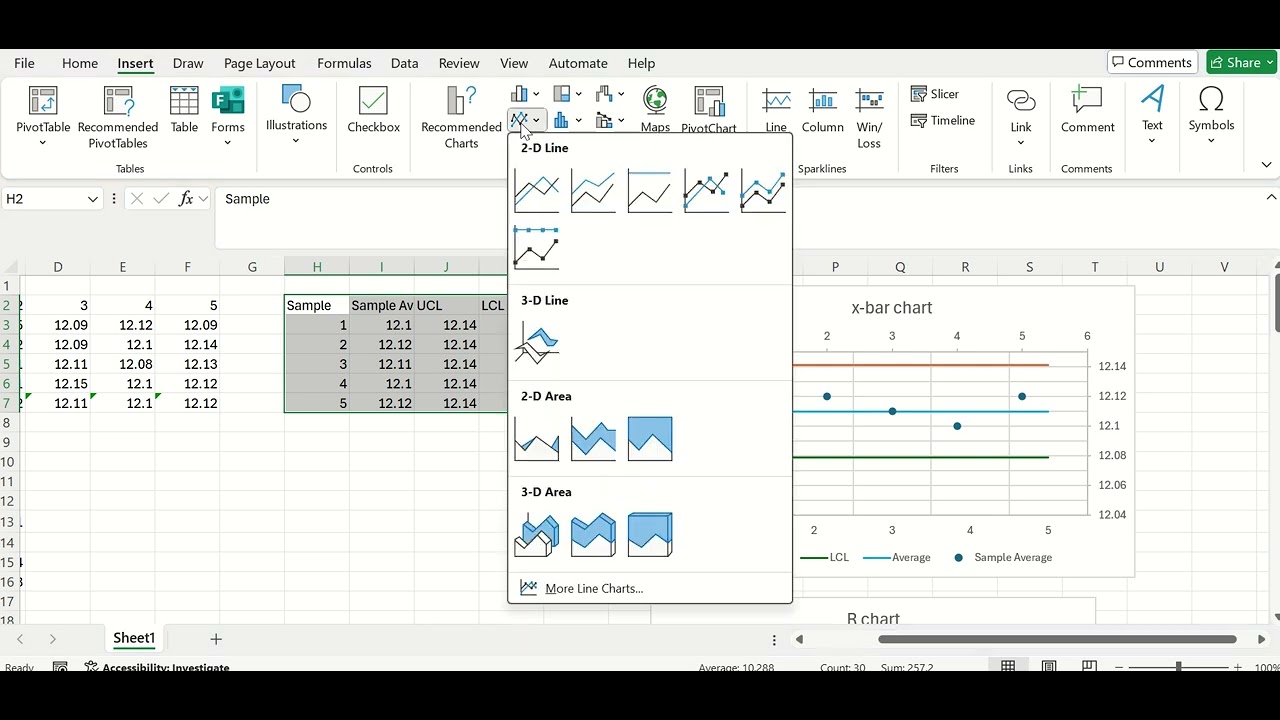 Statistical Process Control Charts
