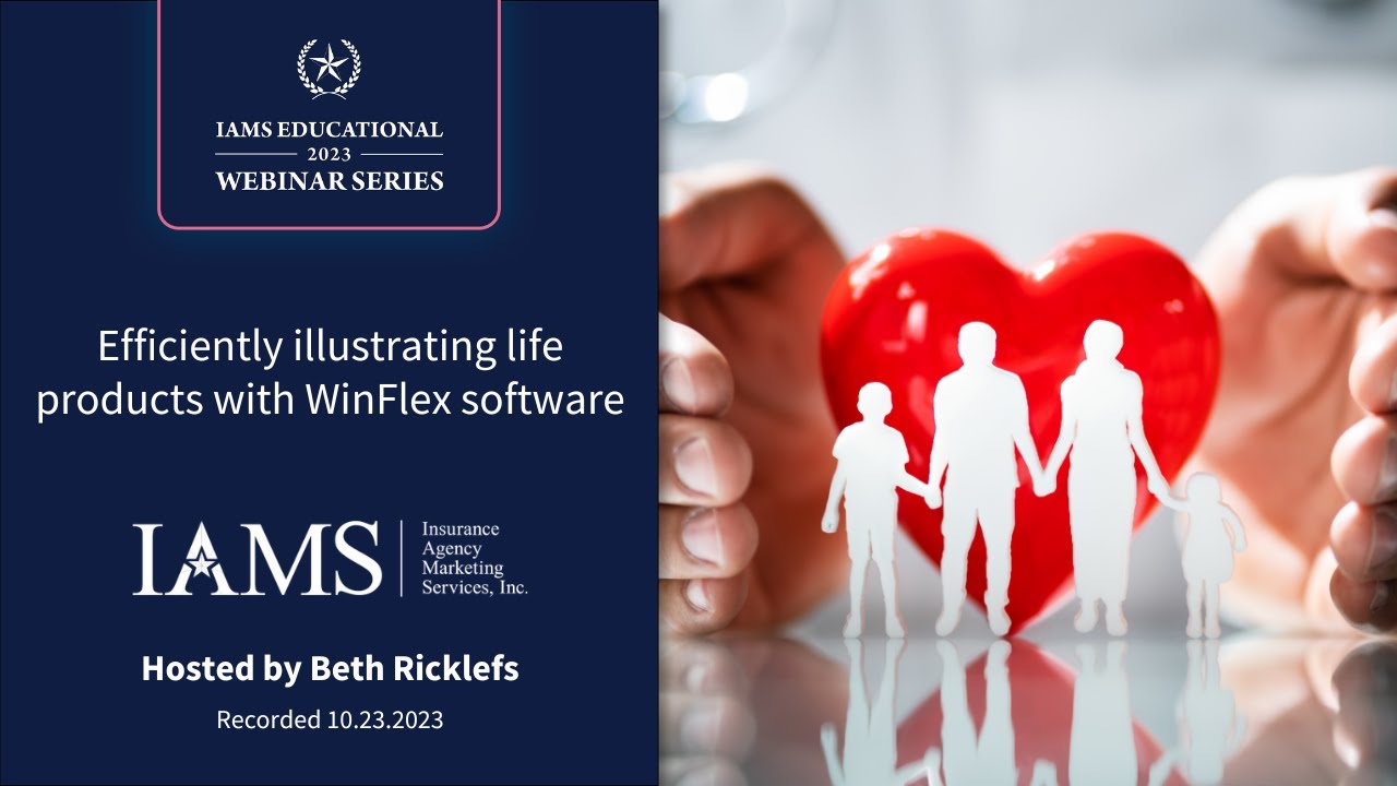 Efficiently illustrating life products with WinFlex software