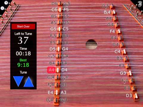 "Tune This Dulcimer" - Hammered Dulcimer Tuning Game