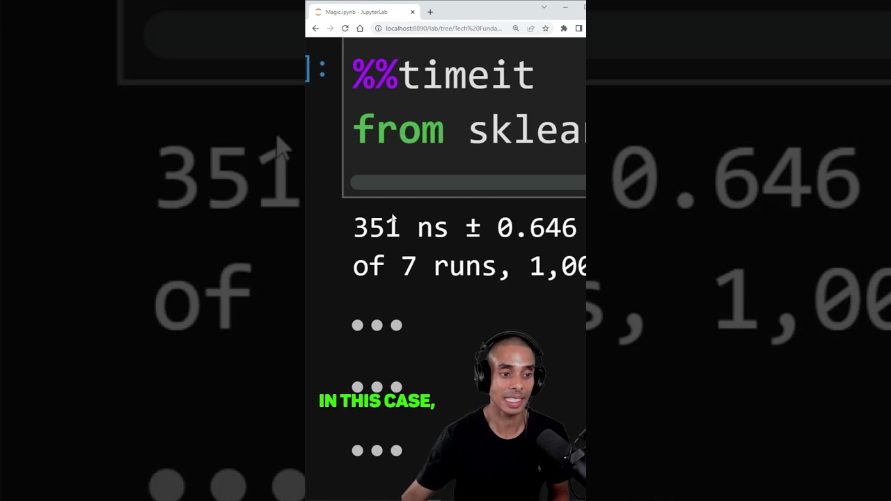 Have you tried out these JUPYTER NOTEBOOK magic commands?