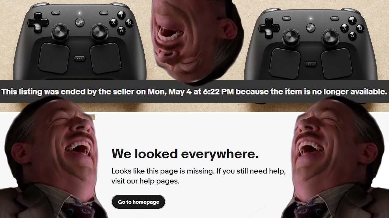 A Message To Steam Controller Scalpers