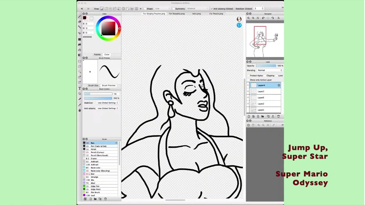 Speedpaint - Pauline Singing