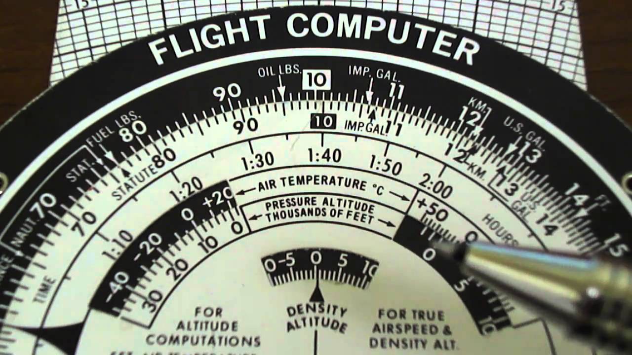 E6B Flight Computer: Density Altitude