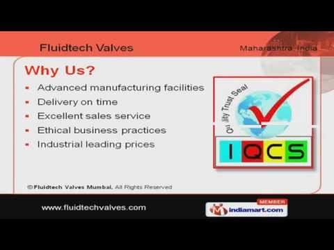 Trader - Wholesaler / Distributor of Control valves by Fluidtech Valves, Dombivli