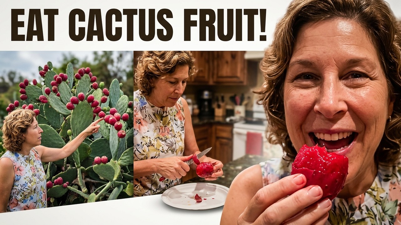 How to Eat a Prickly Pear Cactus