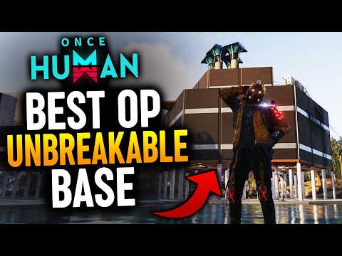 Once Human - Best Unbreakable Solo Base Design is OP! (Easy Starchrom)