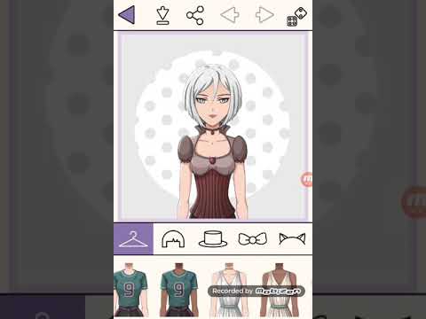 Making Characters in Anime Avatar Creator