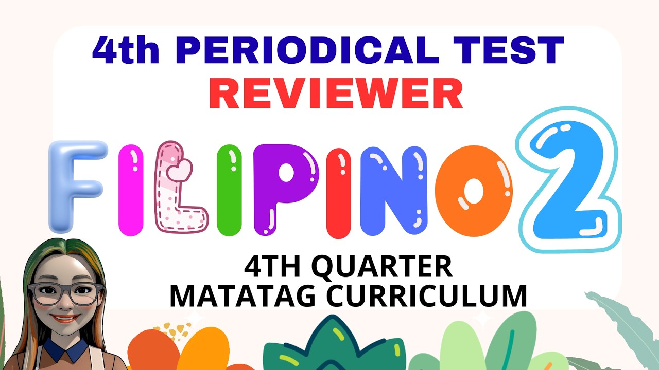FILIPINO 2 REVIEWER  4TH QUARTER