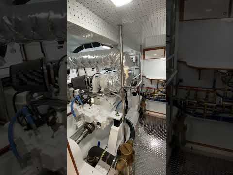 Stand Up Engine Room in a Mikelson Nomad